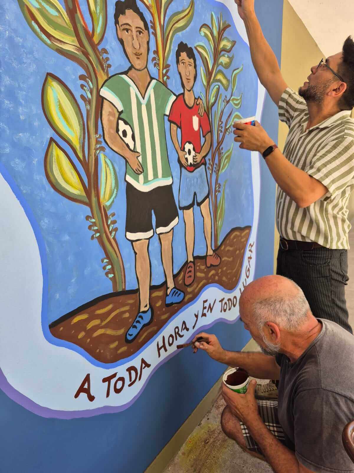 Las paredes como refugio de la memoria: homenaje a Facundo Ferreira, el ...